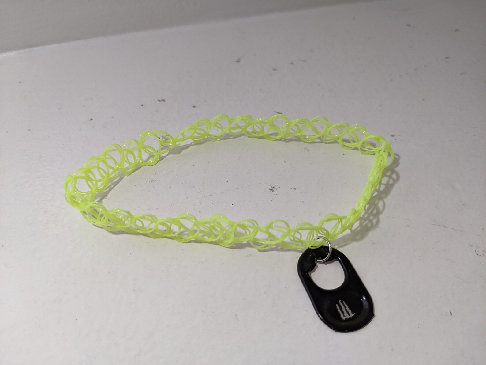 Monster Energy Drink Tab Choker Necklace Jewerly Yellow and | Etsy