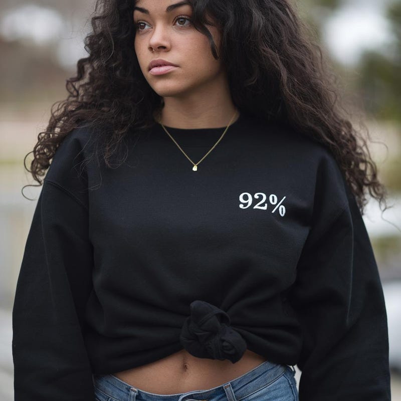 92 Percent Tshirts - Etsy