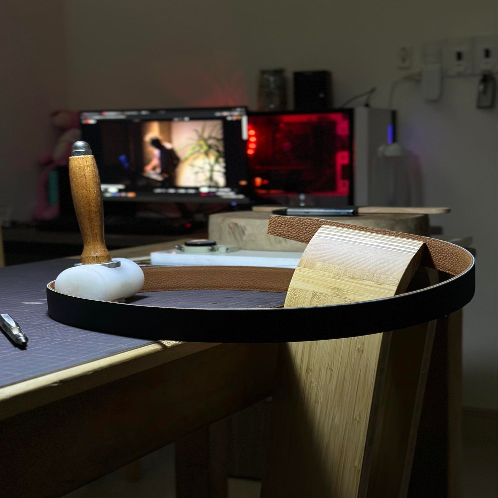 Bamboo Lard Leather Clamp, Stitching Pony, Clamp Craft, Automatic Clamp ...