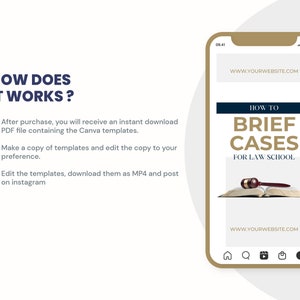 LAWYER INSTAGRAM REELS + Covers, Instagram Video Engagement Template ...