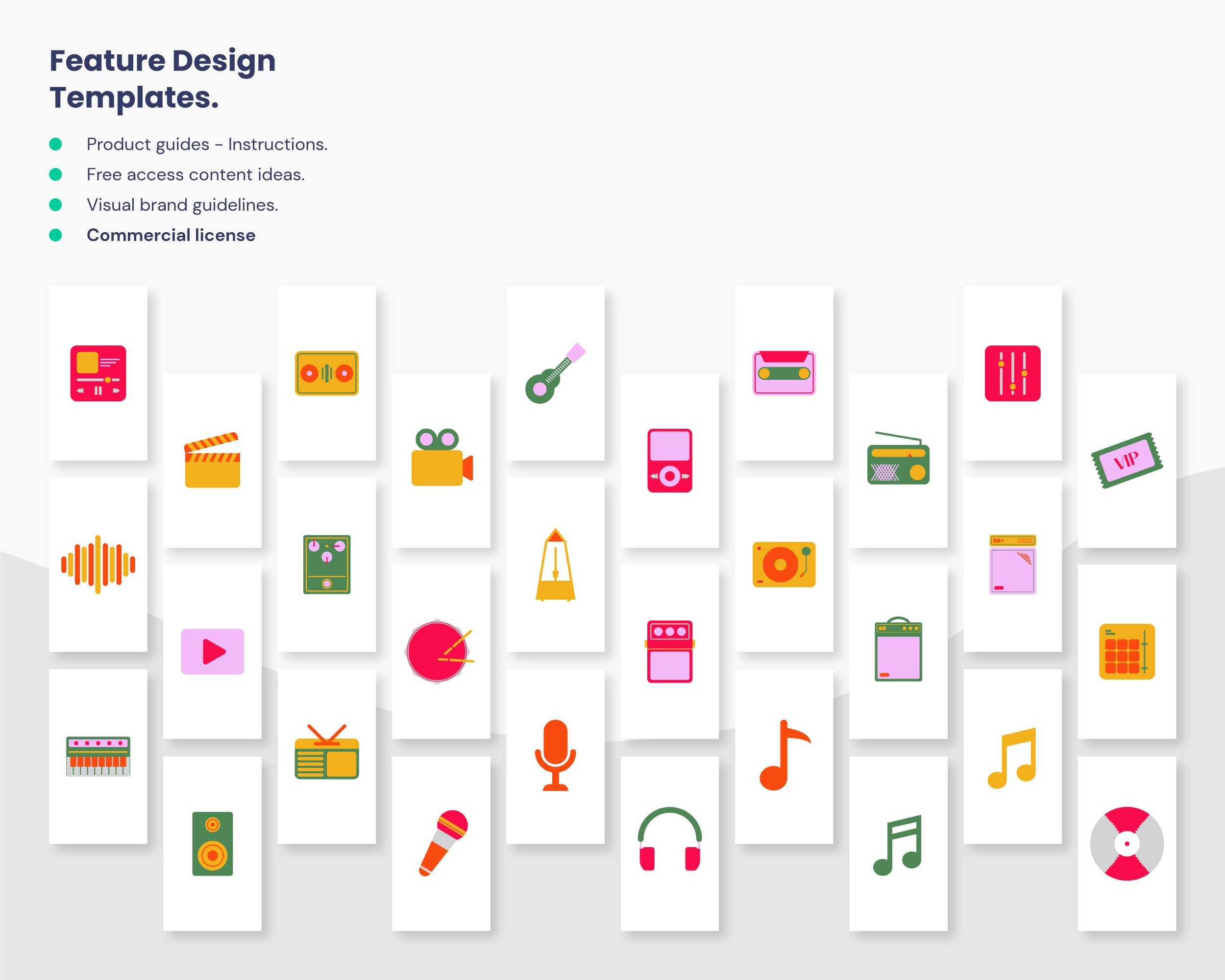 Instagram Highlight Covers for Music, Canva Instagram Story Highlight ...