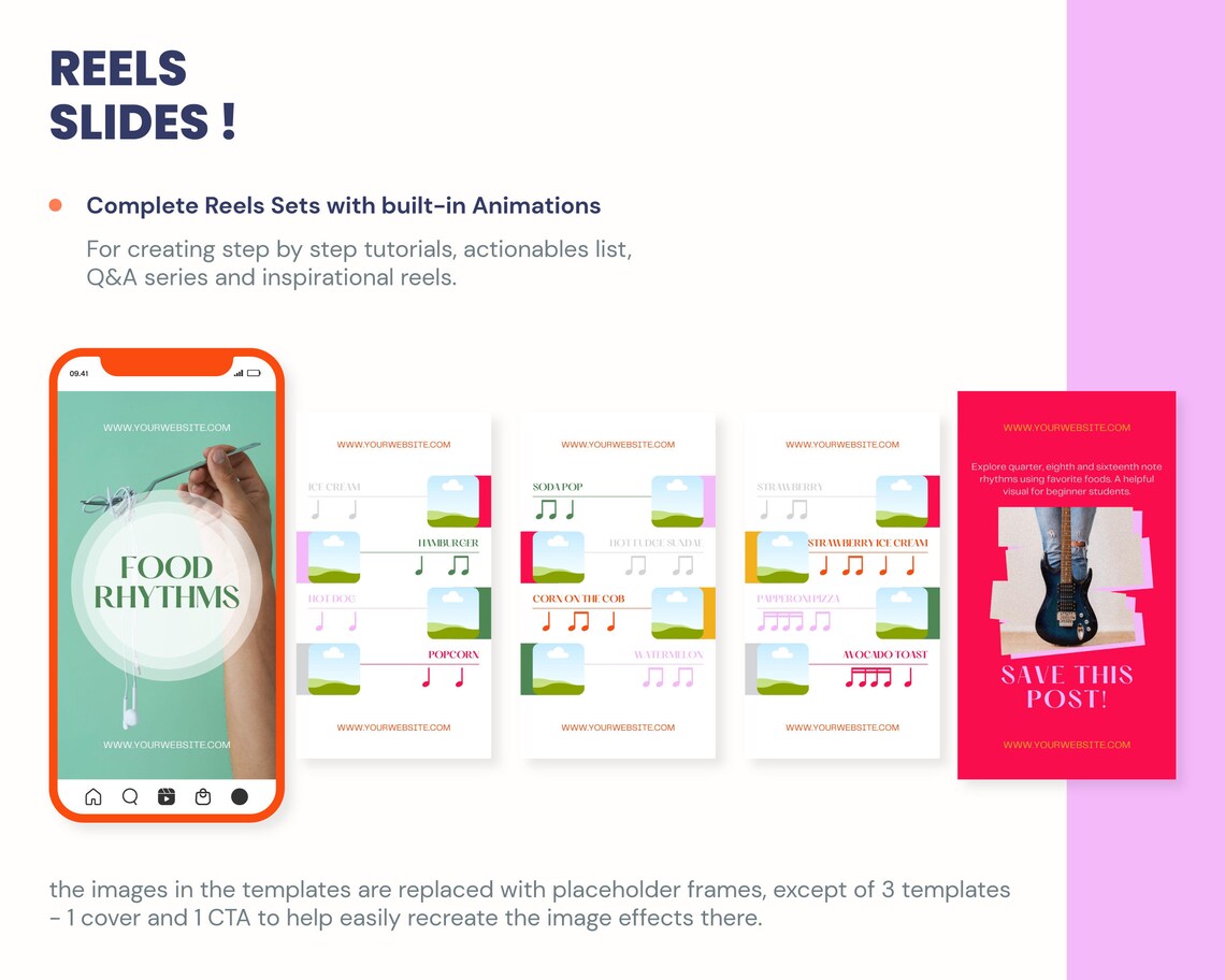 Colorful Instagram Event Promo Reels Templates, Instagram Template for ...