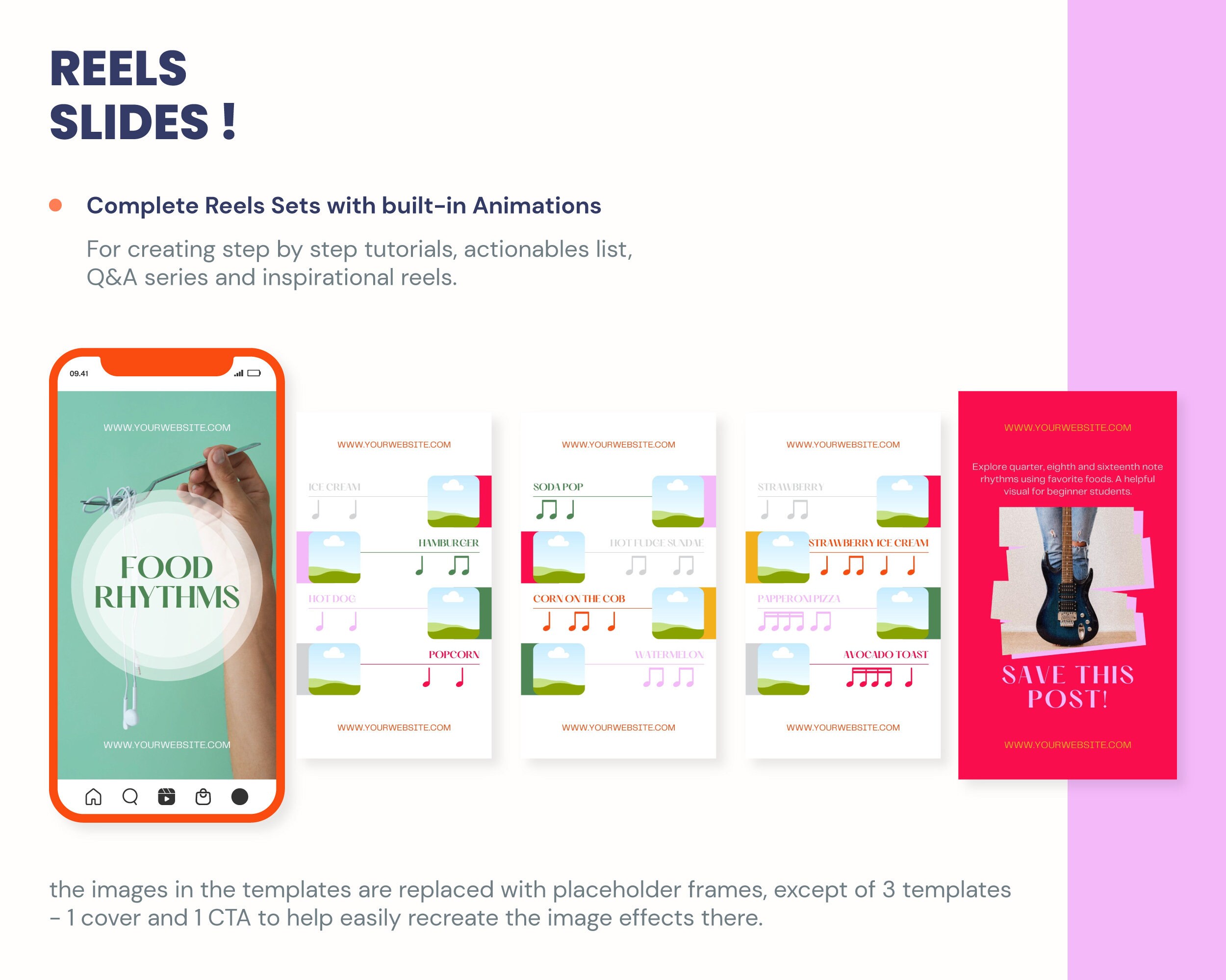 Colorful Instagram Event Promo Reels Templates, Instagram Template for ...