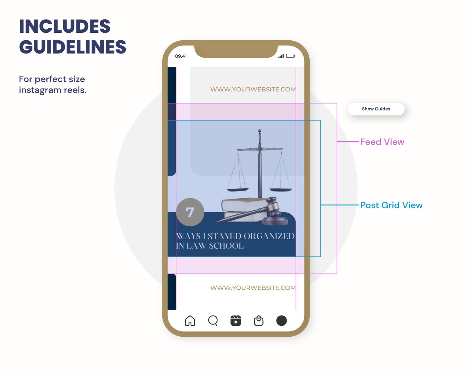 LAWYER INSTAGRAM REELS + Covers, Instagram Video Engagement Template ...