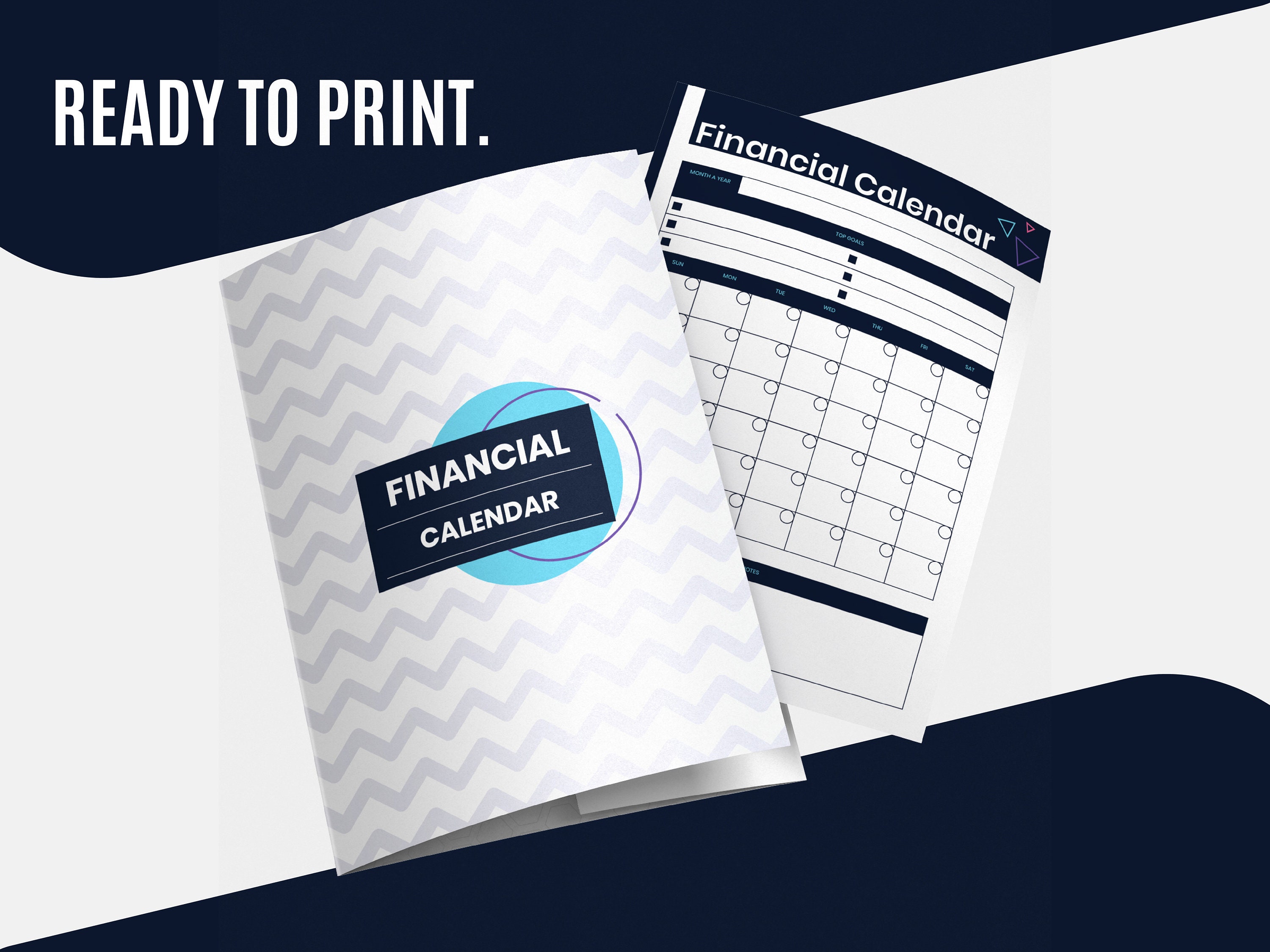 Financial Calendar Template One Page Calendar Printable PDF Etsy financial-calendar-template-one-page-calendar-printable-pdf-etsy