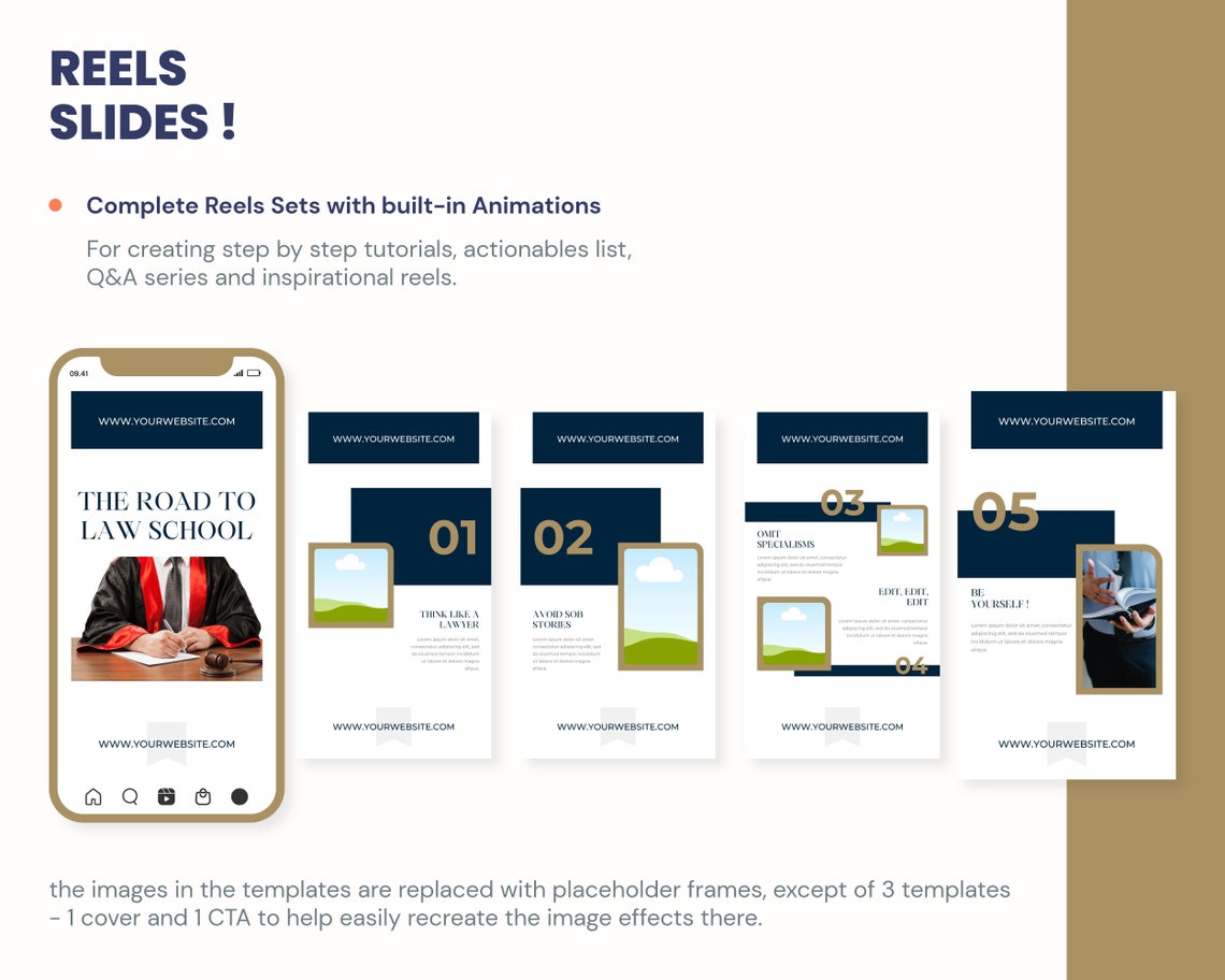 LAWYER INSTAGRAM REELS Covers Instagram Video Engagement | Etsy
