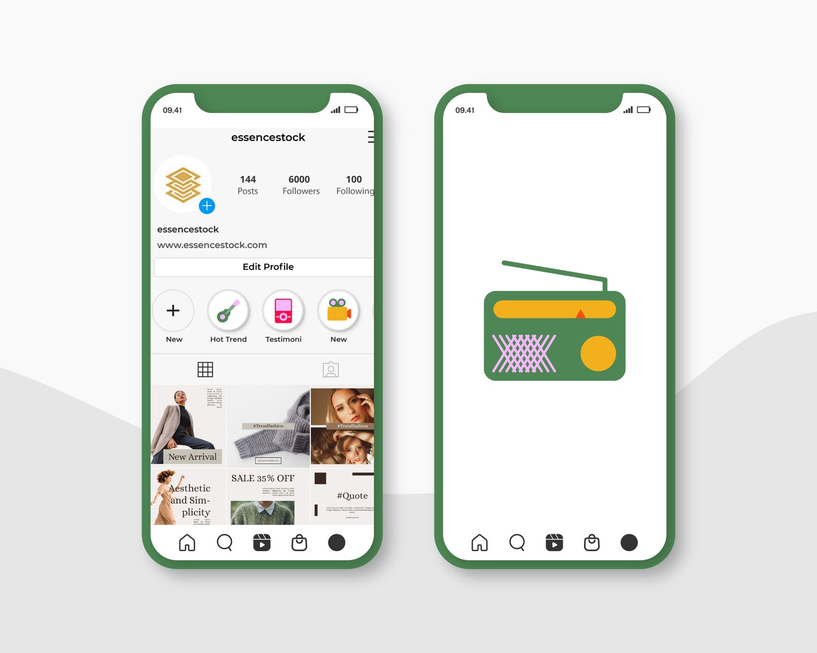 Instagram Highlight Covers for Music, Canva Instagram Story Highlight ...