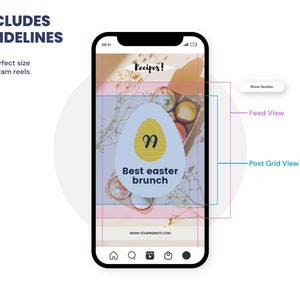 FOOD INSTAGRAM REELS Template + Covers, Blog Templates, Recipe ...