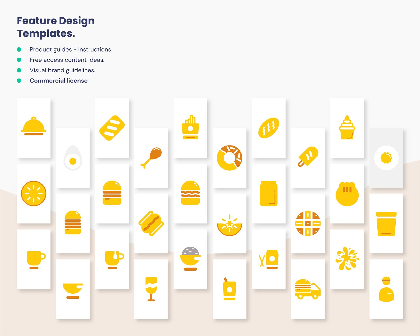 Instagram Highlight Covers for Food, Canva Instagram Story Highlight ...