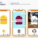 Instagram Highlight Covers for Food, Canva Instagram Story Highlight ...