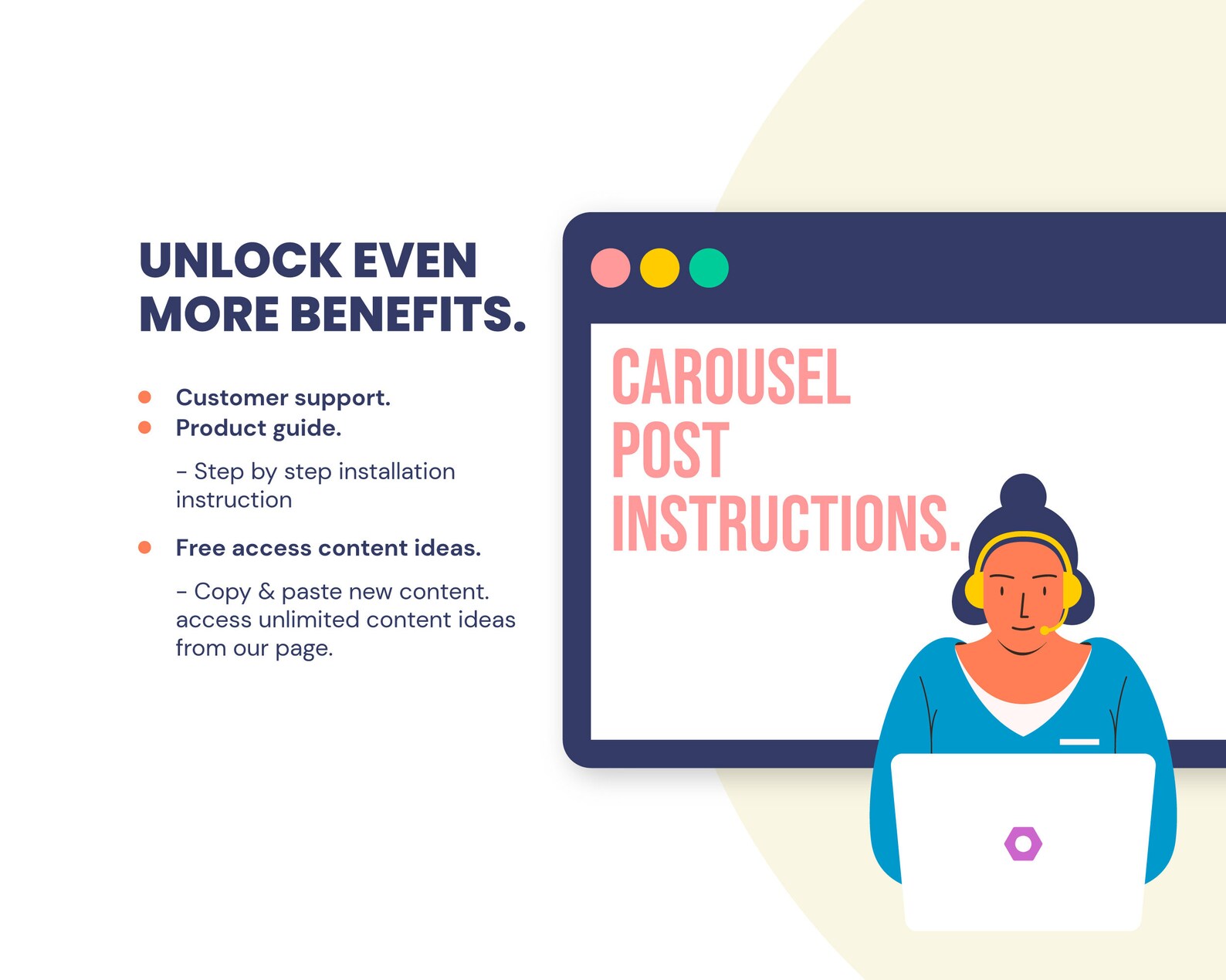 Instagram Carousel Posts for Canva — Senses, Nutrition Instagram ...