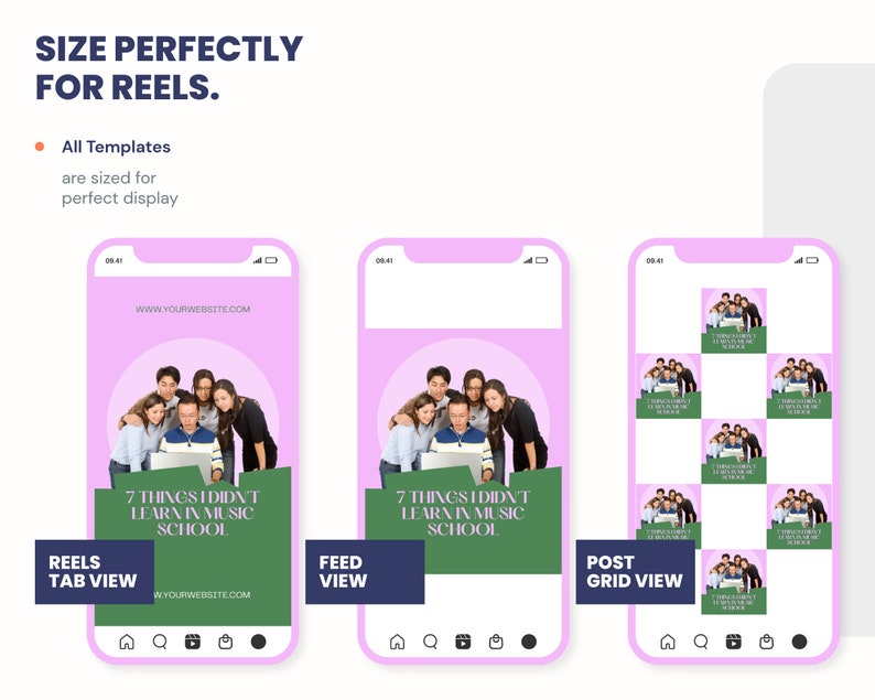 Colorful Instagram Event Promo Reels Templates, Instagram Template for ...