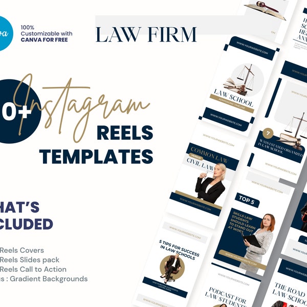 60 Lawyer Social Media Posts Templates | Law Firm Legal Office ...