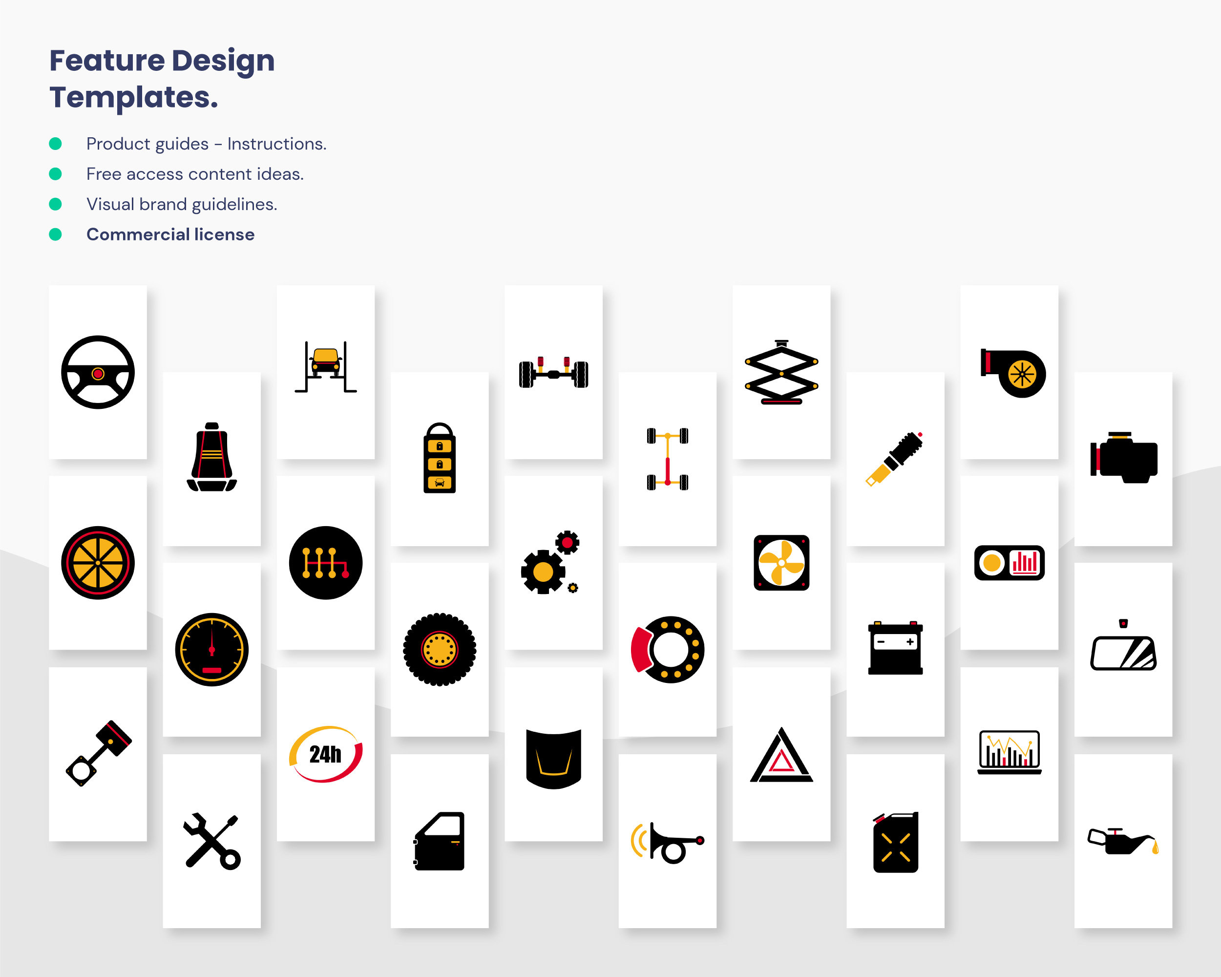 Instagram Highlight Covers for Automotive, Canva Instagram Story ...