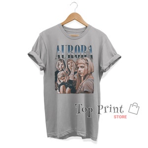 AURORA Shirt Aurora Homage T-shirt Aurora Aksnes Norwegian Musician ...