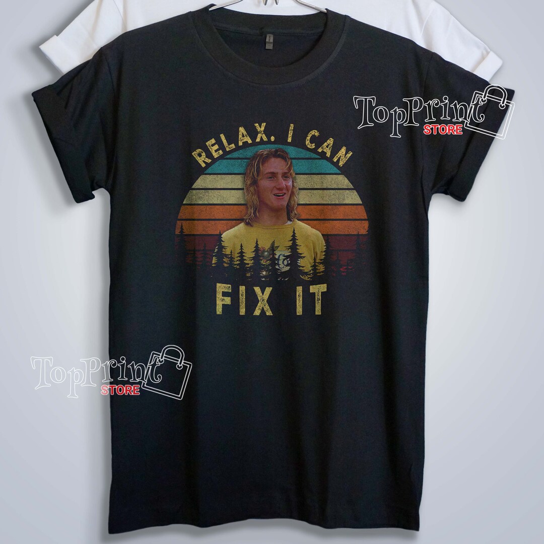 Fast Times at Ridgemont High Vintage Shirt, Jeff Spicoli Relax I Can ...