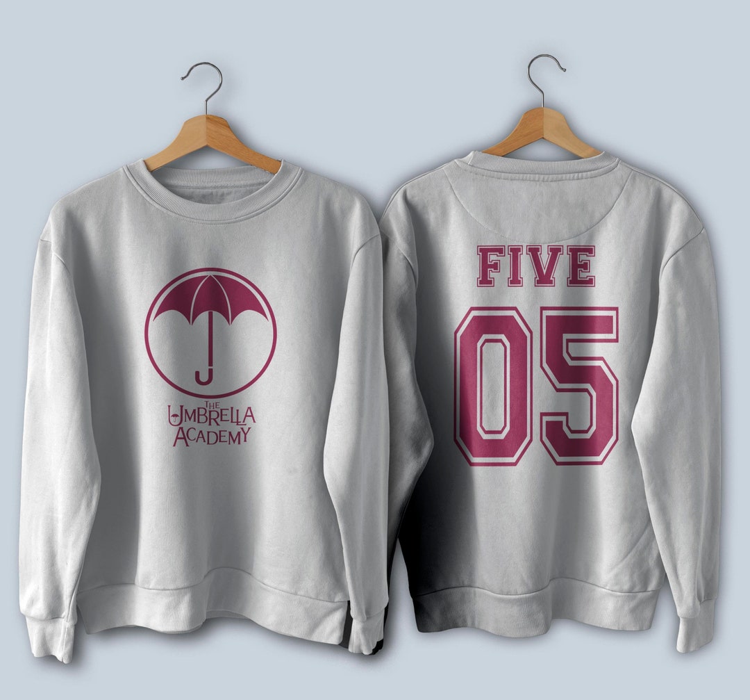 Number Five Shirt Five Hargreeves Sweater Aidan Gallagher Number 5 ...