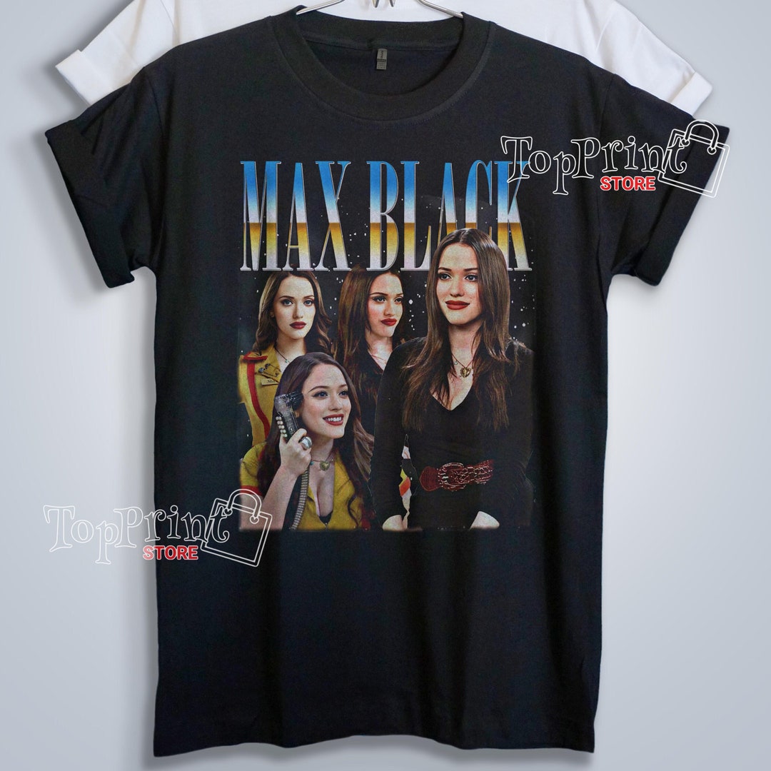 MAX BLACK Shirt Max Black Homage T-shirt Maxine George Black Vintage ...