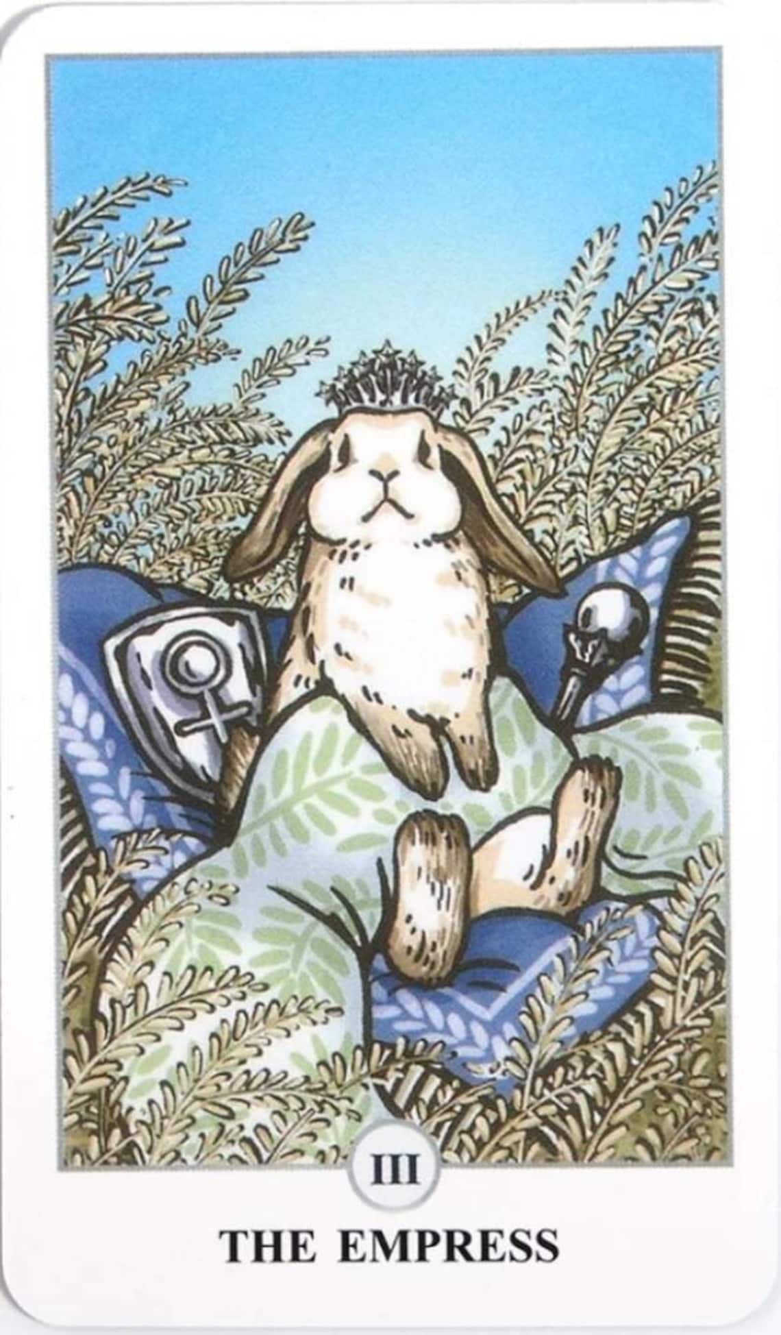 Lunalapin Tarot Deck 78 Tarot Cards Kanitsart Semanopparat - Etsy