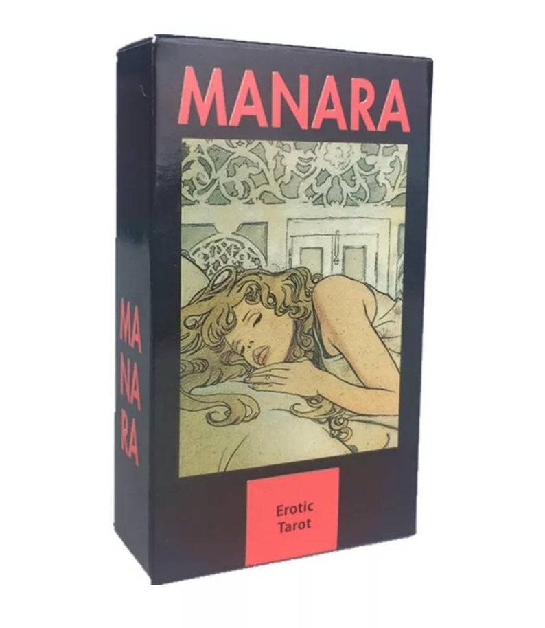 Erotic Tarot Of Manara Deck 78 Tarot Cards Tarot Etsy