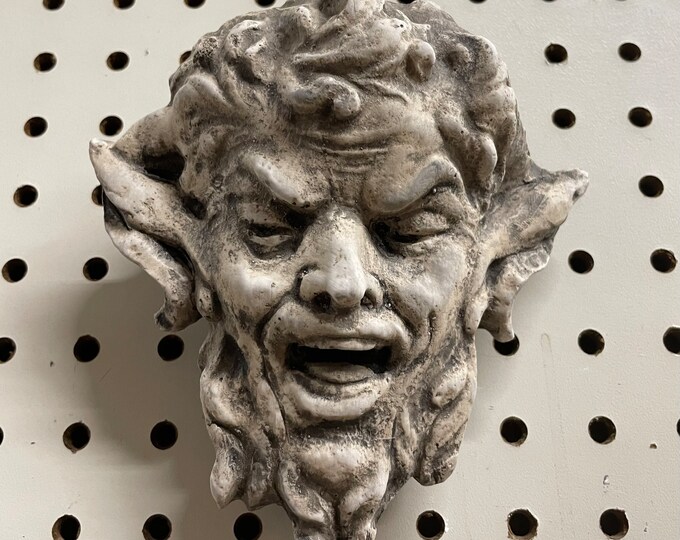 Laughing Satyr Pan Greek Mythology Gargoyle Wall Plaque - Etsy
