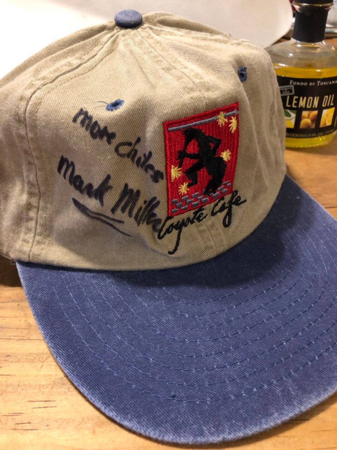 Chef MARK MILLER Coyote Cafe Restaurant Cap Signed Autograph Original ...