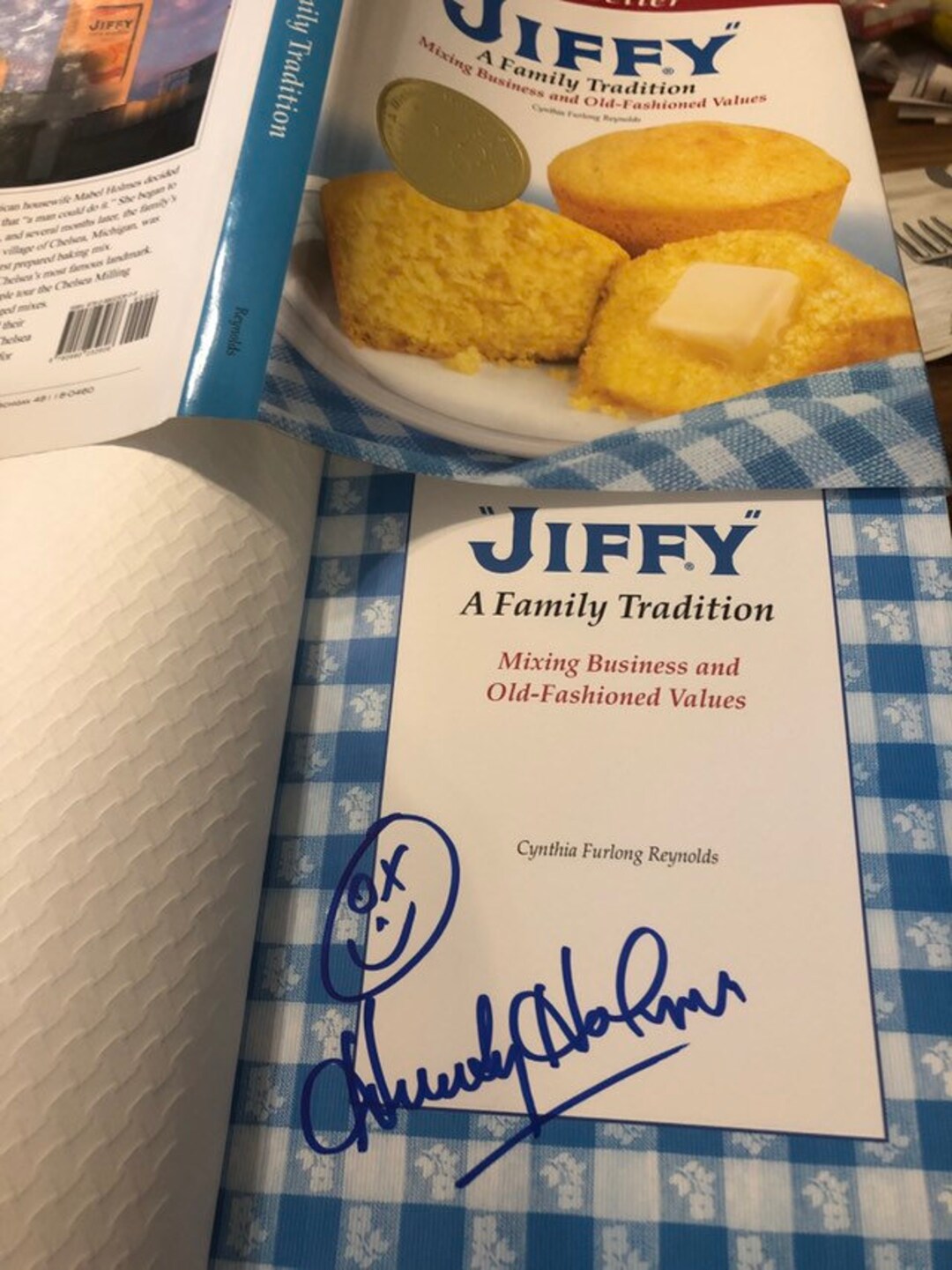 Howdy S. Holmes “JIFFY A Family Tradition” Memoir Family History Signed ...
