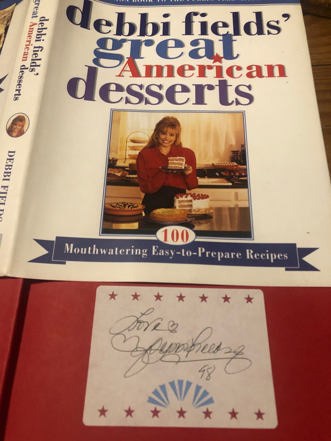 Debbi Fields "great AMERICAN Desserts" Signed Autograph 1st Edition ...
