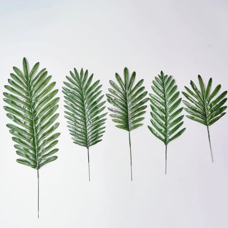 Artificial Palm Leaf - Etsy