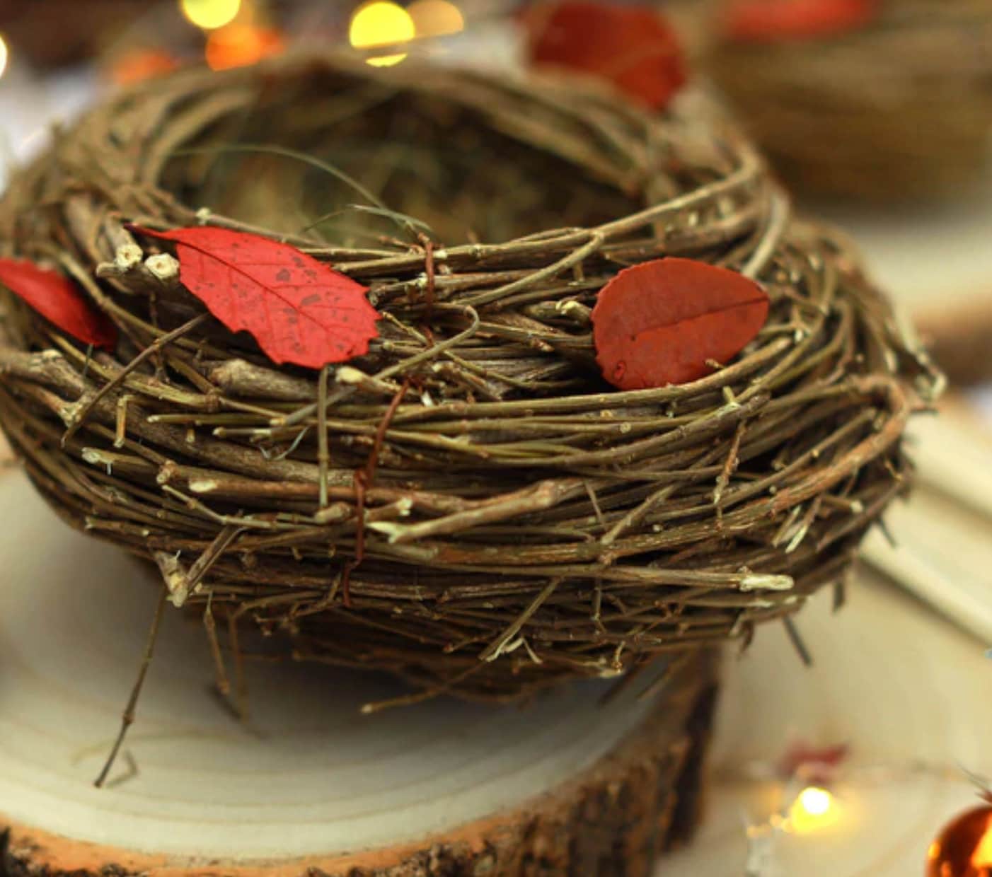 Handmade Twig Container Natural Twig Bird Nest Home Made - Etsy