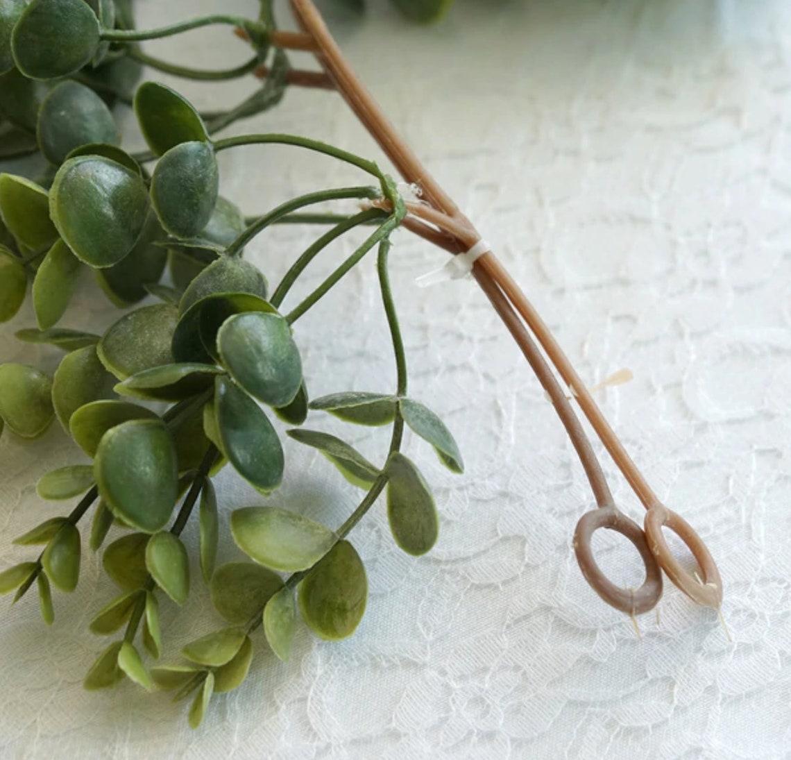 Faux Garland 5ft Real Touch Green Artificial - Etsy