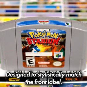 N64 "half Width" End Labels - Entire US Library + Variants + Player's ...