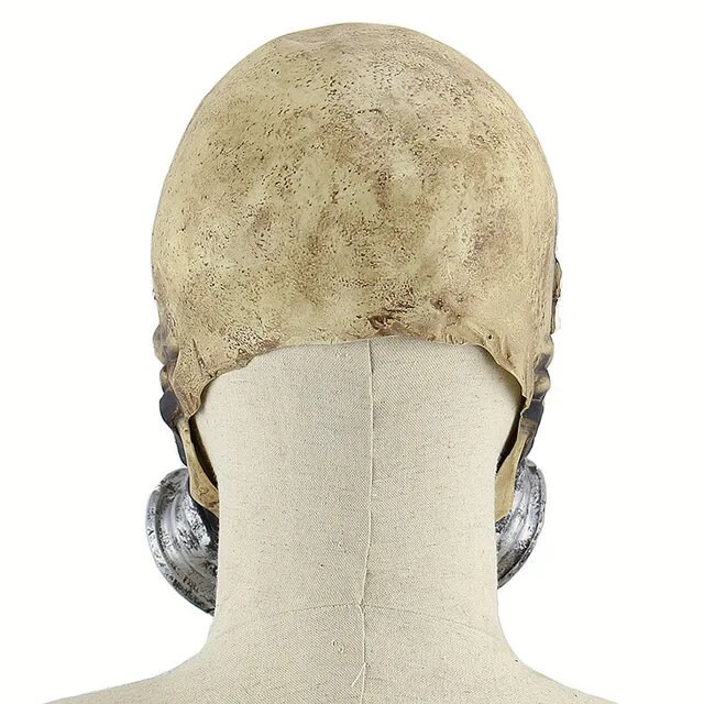 Scary Adult Latex Skull Gas Halloween Cosplay Mask Horror FULL Head ...