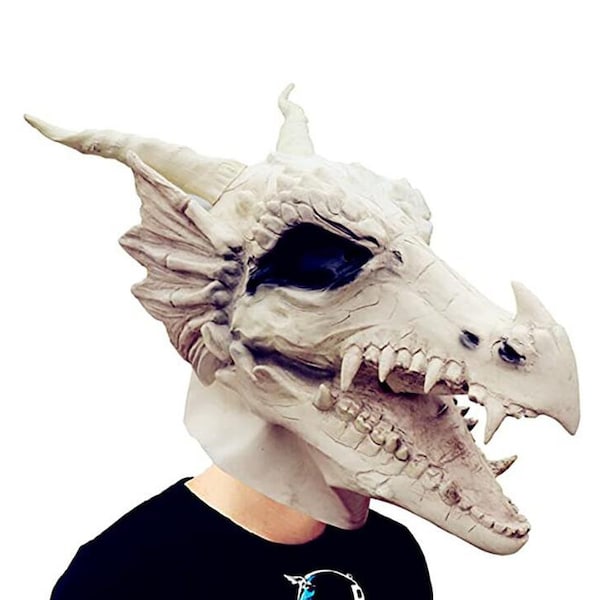 Skeleton Dragon Mask - Etsy