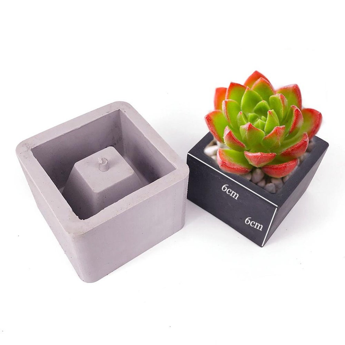 Multiple Designs Silicone Flower Pot Mold Concrete Pot Molds - Etsy