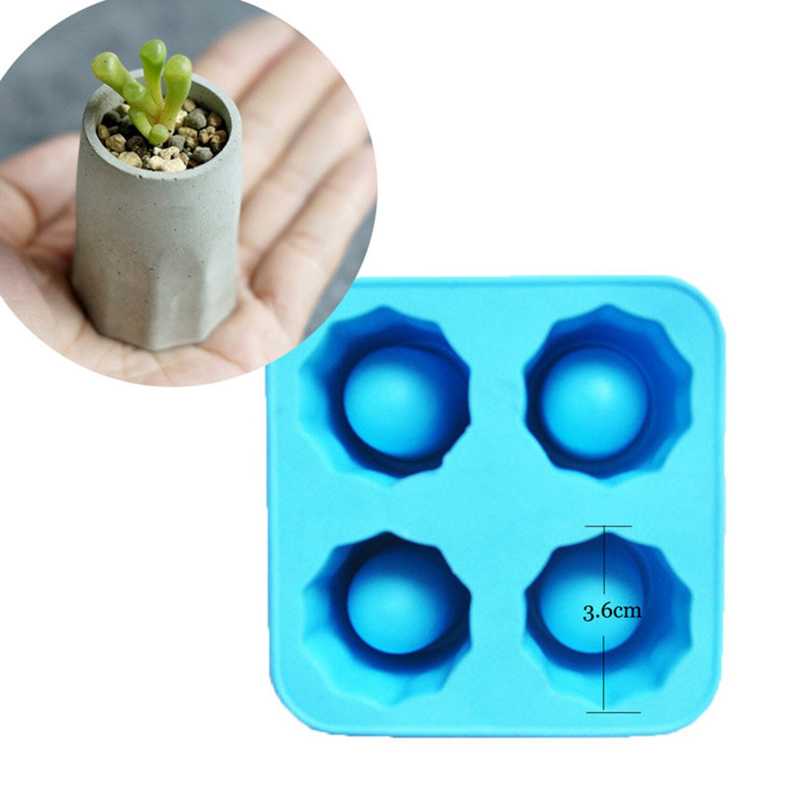 Multiple Designs Silicone Flower Pot Mold Concrete Pot Molds - Etsy