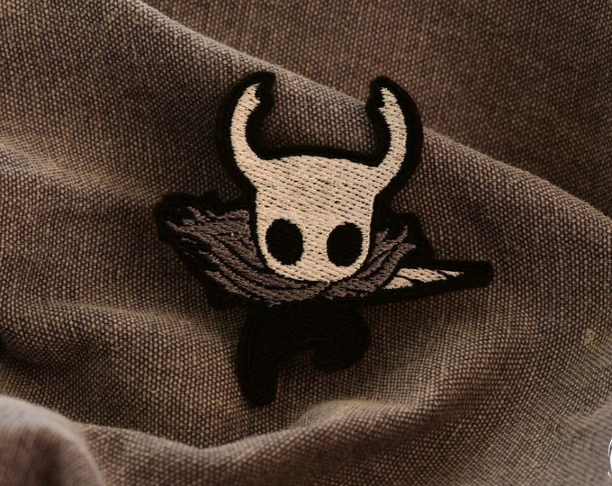 Hollow Knight Inspired the Knight Embroidered Sew-on Patch - Etsy
