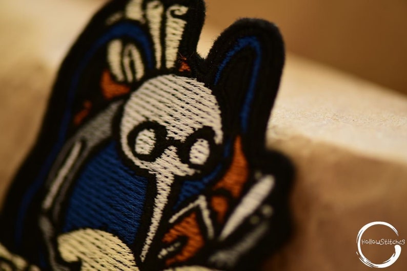 Hollow Knight Inspired Cornifer Embroidered Patch - Etsy
