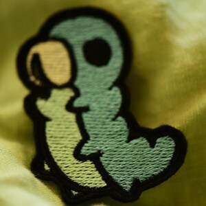 Hollow Knight Inspired Grub Sew-on Patch - Etsy