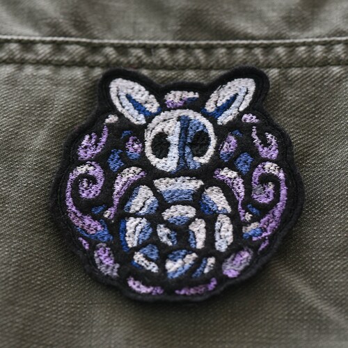 Hollow Knight Wayward Compass Charm Embroidered Patch - Etsy Australia