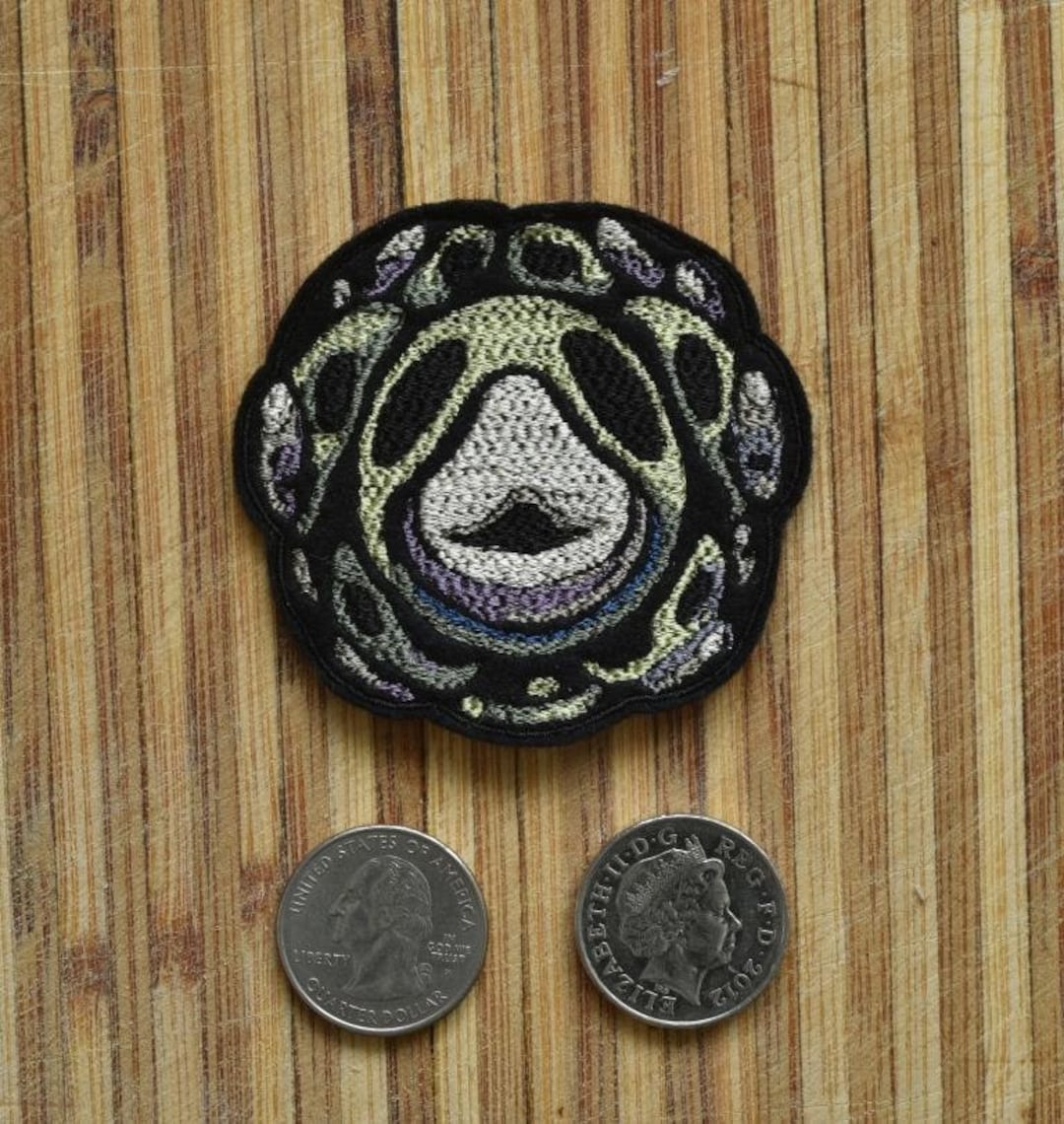 Hollow Knight Inspired Grubsong Charm Sew-on Patch - Etsy