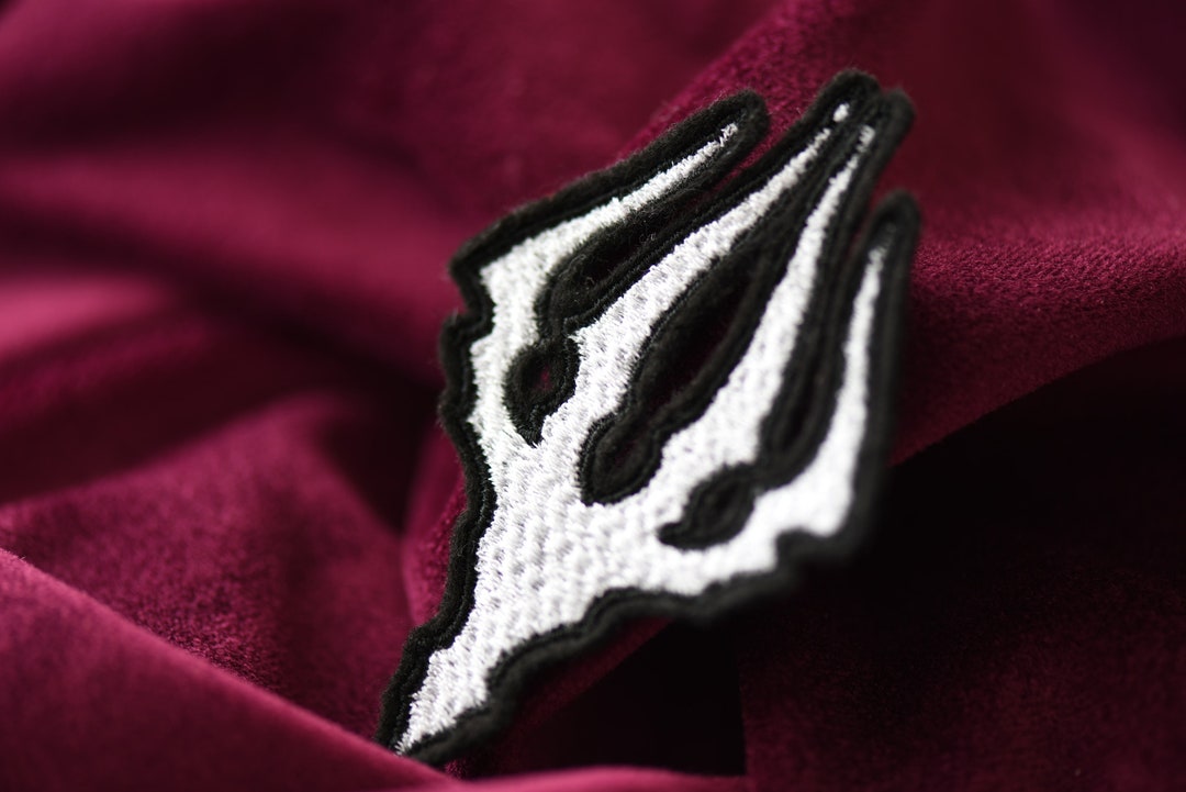 Hollow Knight Inspired King's Brand Embroidered Patch - Etsy