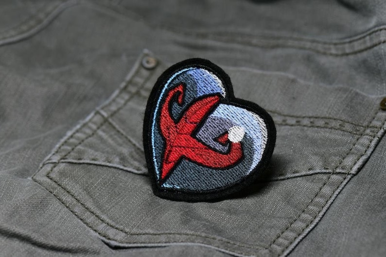 Hades Inspired Centaur Heart Embroidered Patch - Etsy