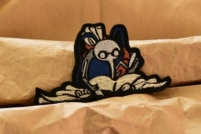 Hollow Knight Inspired Cornifer Embroidered Patch - Etsy
