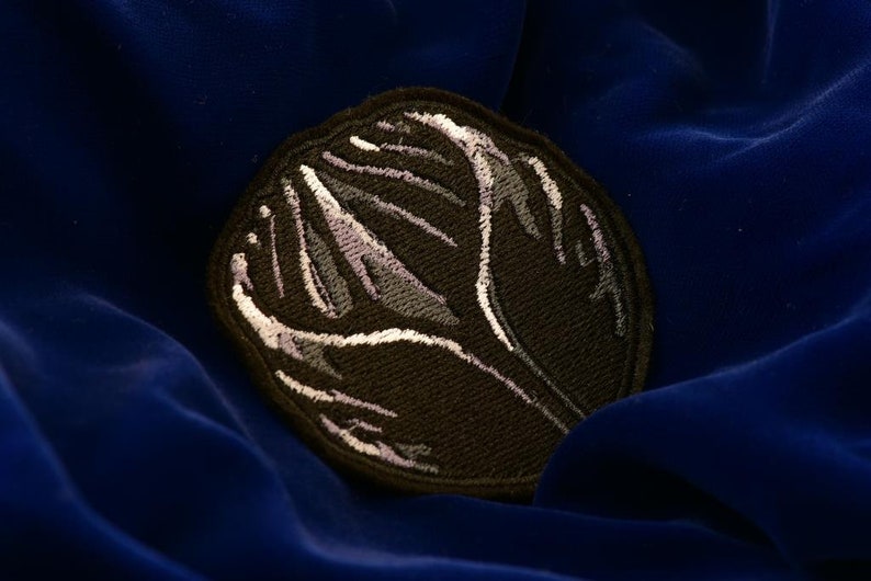 Hollow Knight Inspired Sharp Shadow Charm Embroidered Patch - Etsy