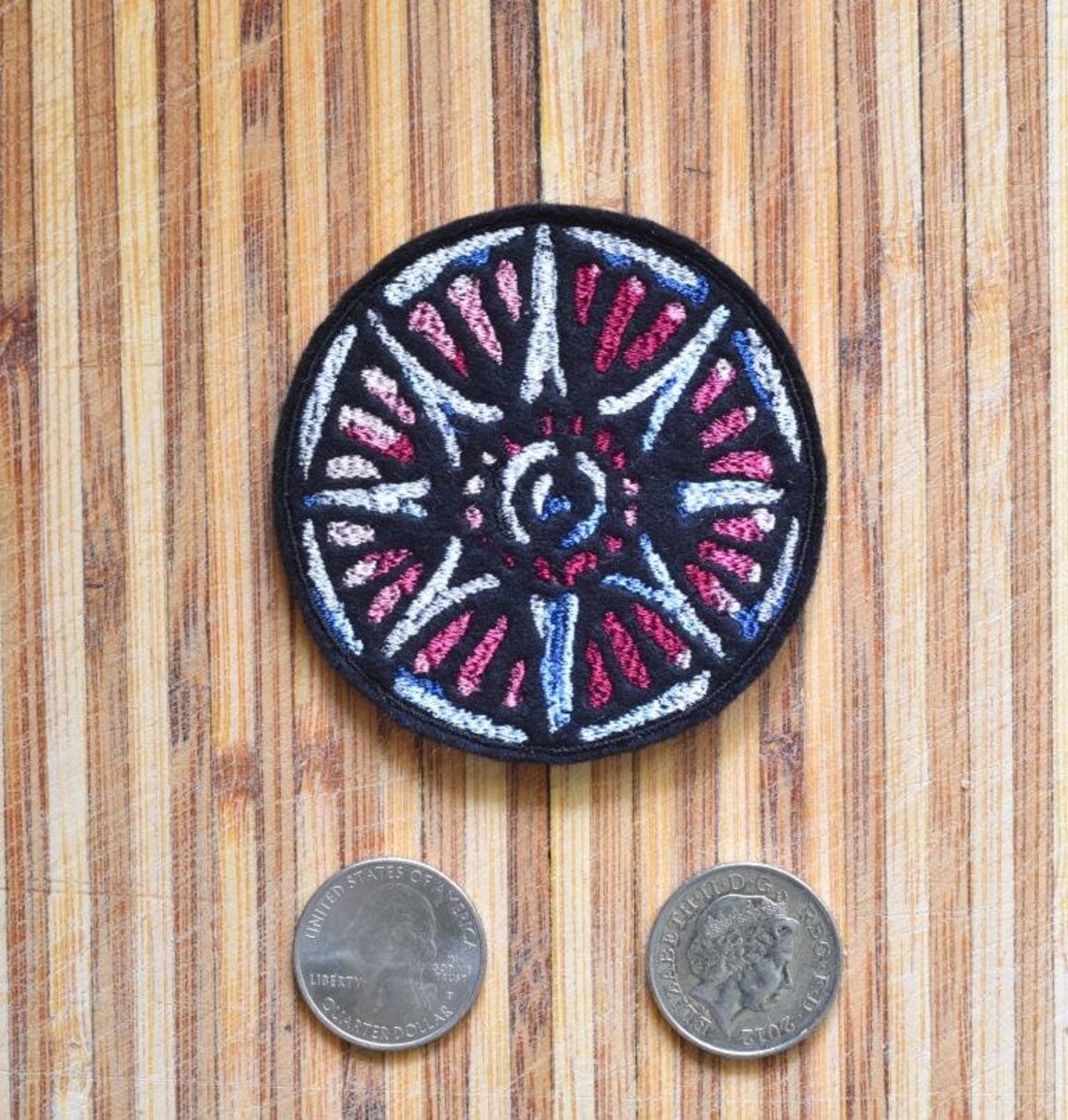 Hollow Knight Inspired Wayward Compass Charm Embroidered Patch - Etsy