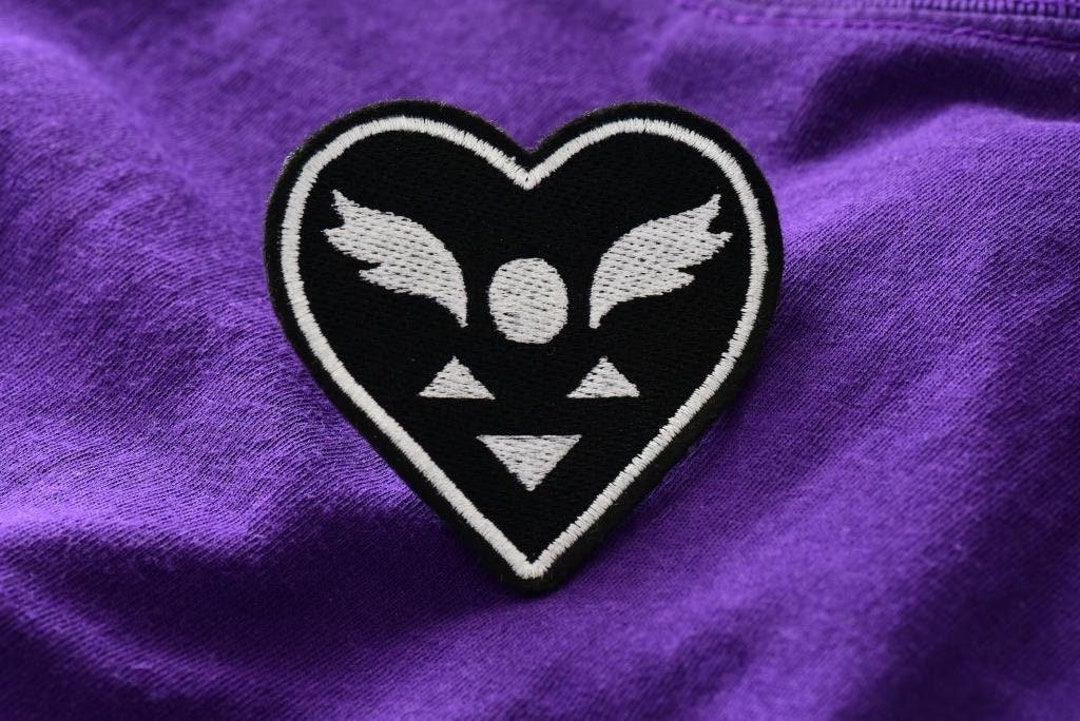 Deltarune Heart Sew-on Patch - Etsy