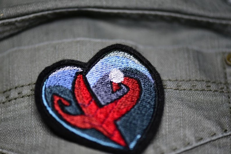 Hades Inspired Centaur Heart Embroidered Sew-on Patch - Etsy