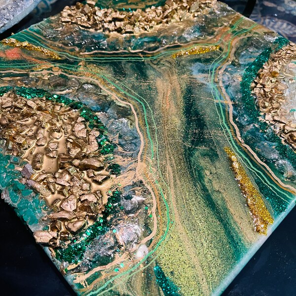 Resin Pour Art - Etsy