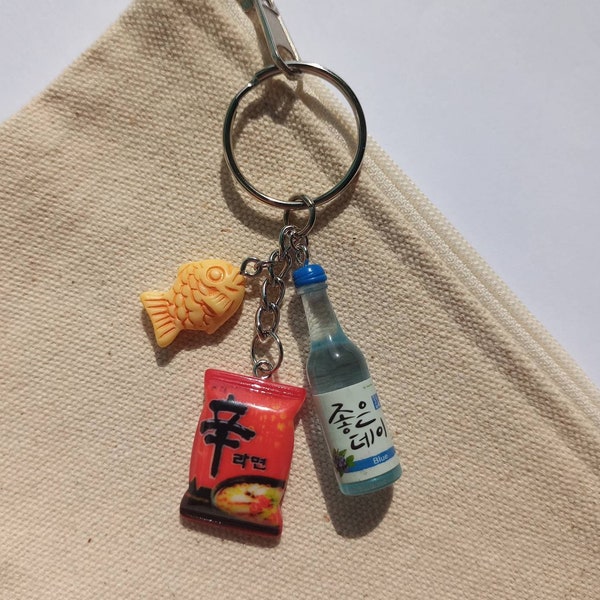 Food Keychain - Etsy